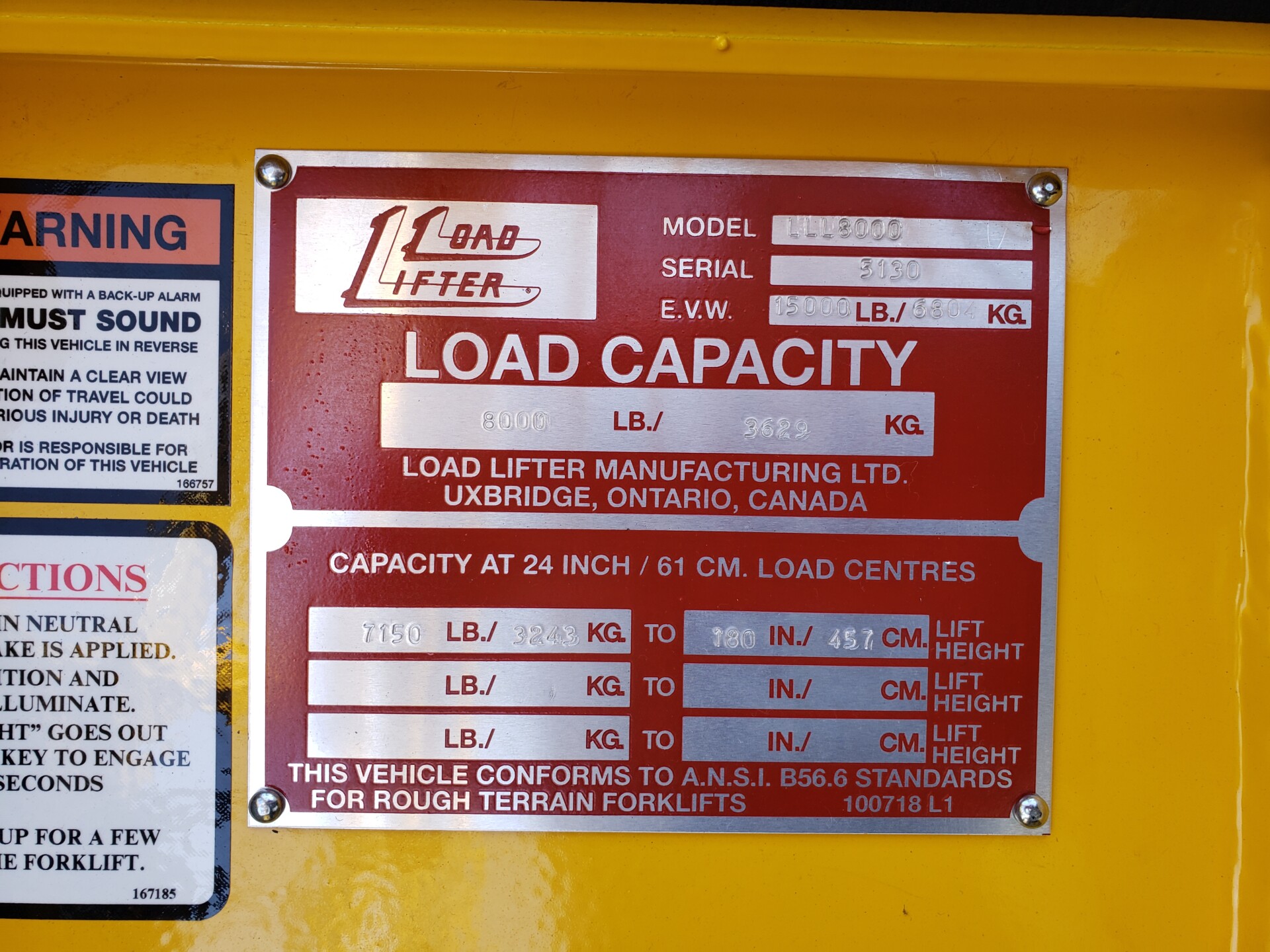 2023 LOADLIFTER LLL8000 for sale | Western Materials