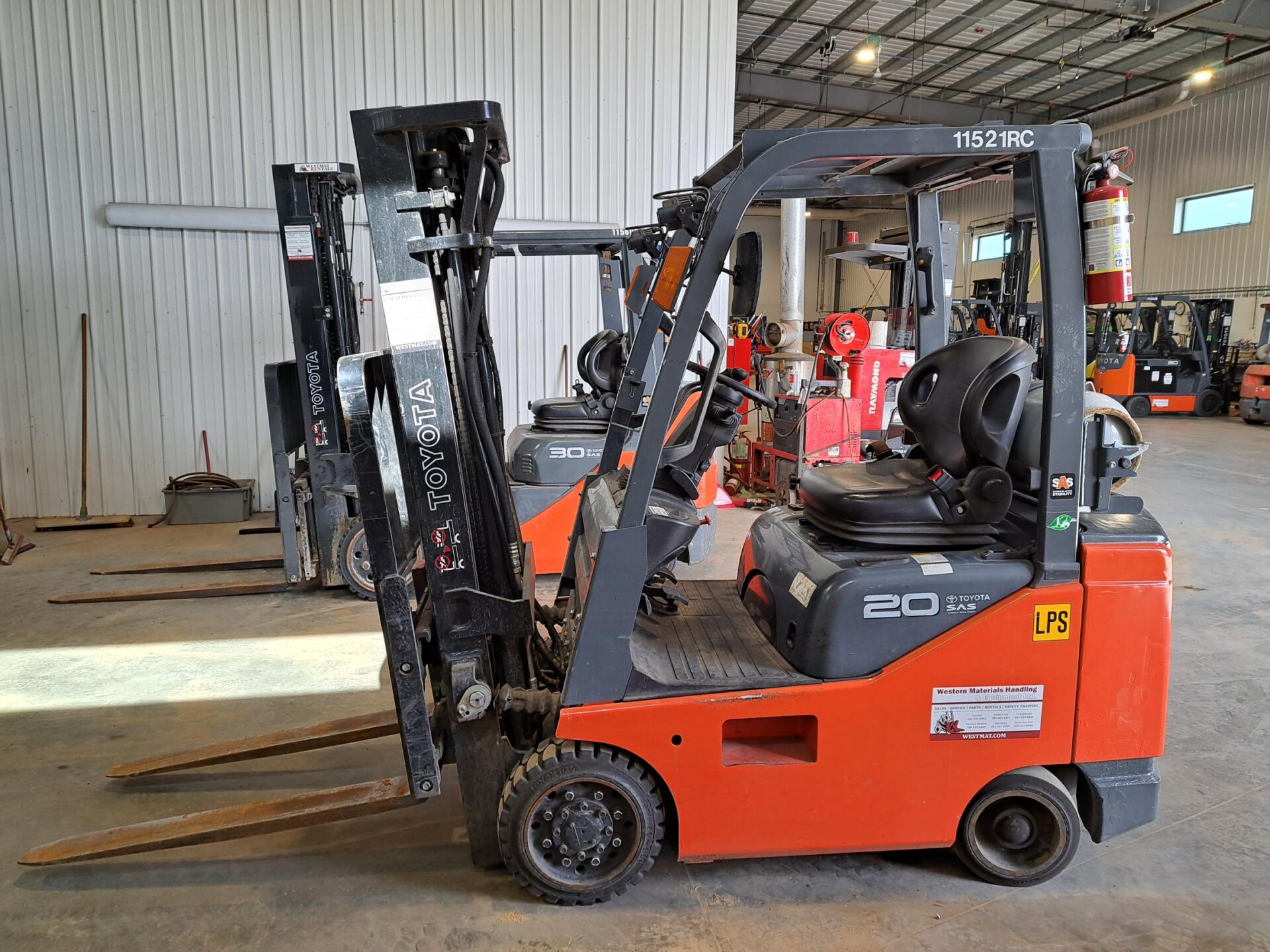2015 TOYOTA 8FGCSU20 for sale | Western Materials